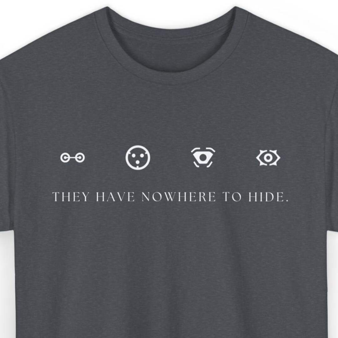 Cypher Valorant Character Unisex T-shirt | "they Have Nowhere to Hide ...