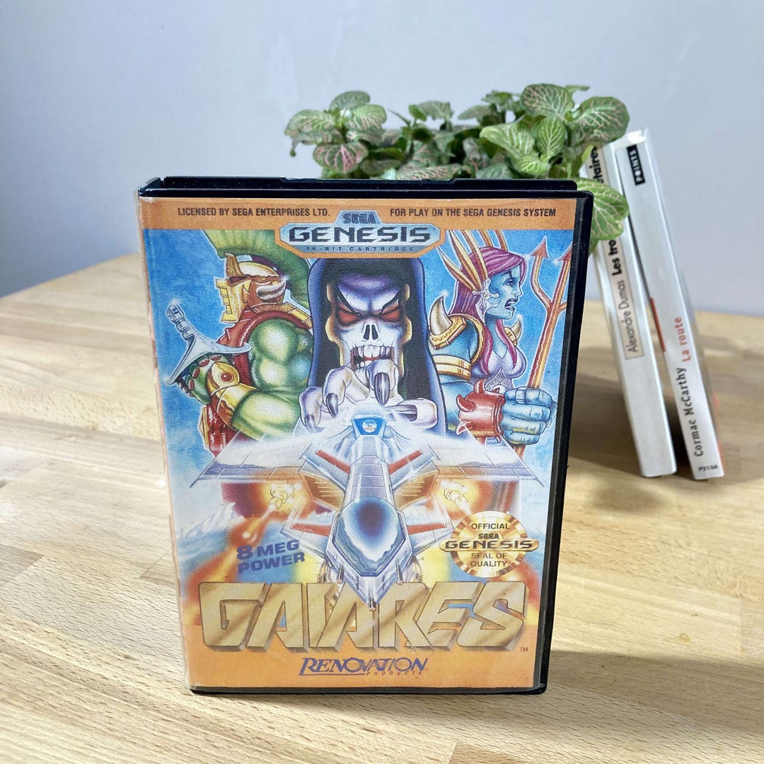 Gaiares for Sega Genesis Complete With Box, Instructions and Warranty ...