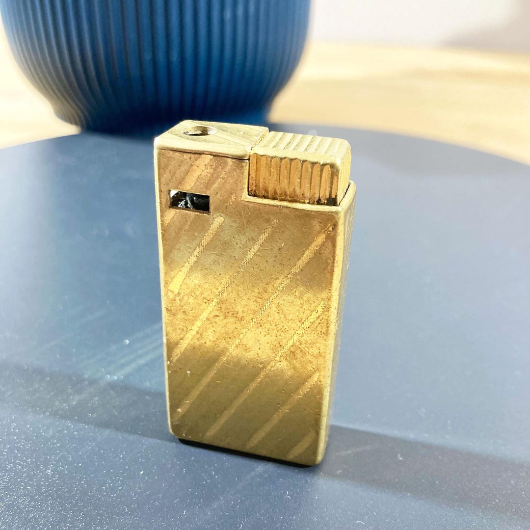 Rare Vintage Gold Myon Lighter - Made in France, 70s - Etsy