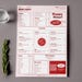 Pub Menu Template, Pub, Cocktail and Drink Menu, A4 Portrait, Fully ...