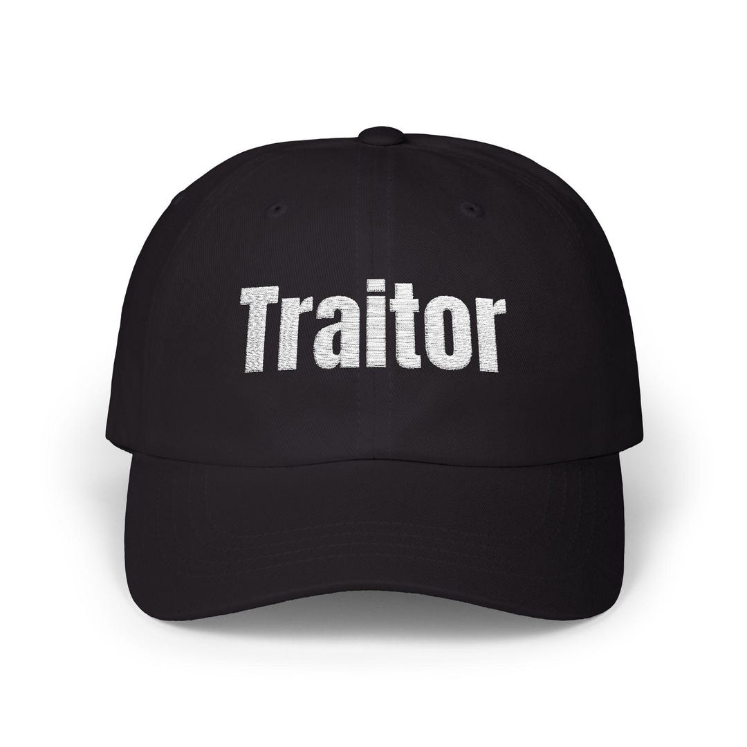 Traitor Embroidered Hat | Traitors Hat | Reality TV Fan Gift | Traitors ...