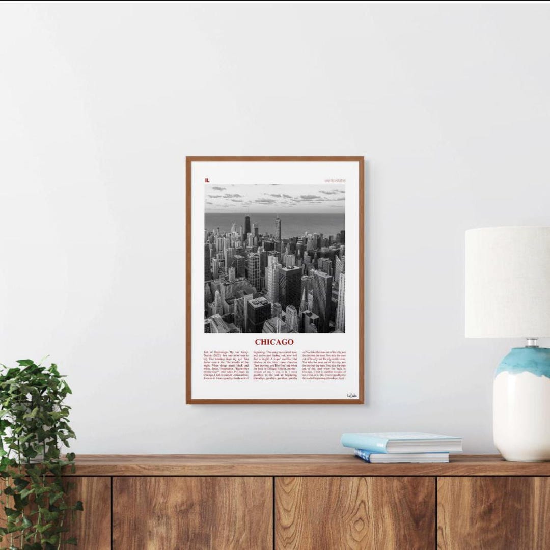 Chicago X Djo Poster Digital Download - Etsy