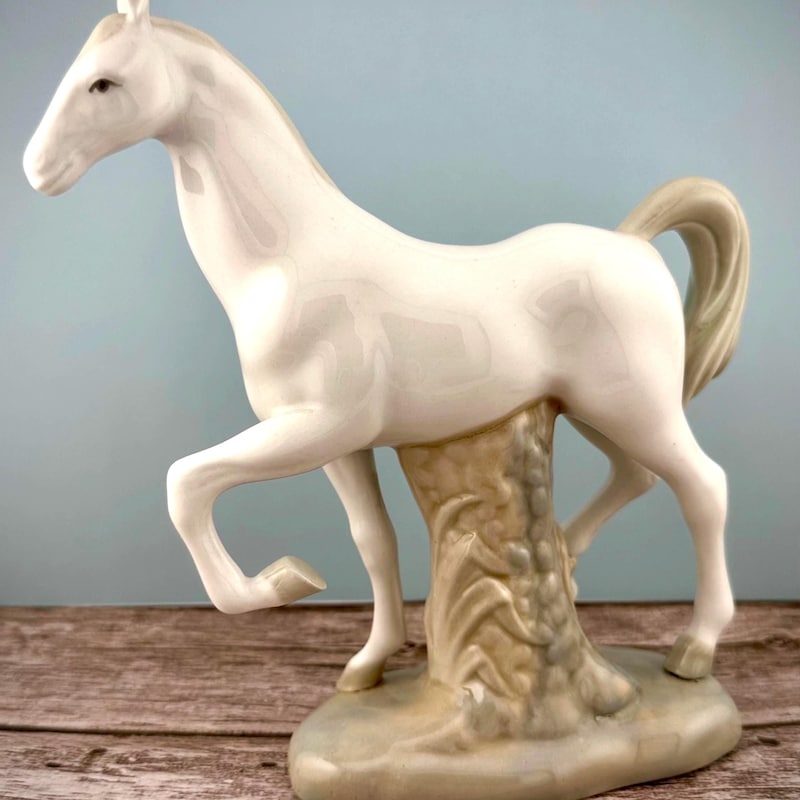 Antique Porcelain Horses - Etsy