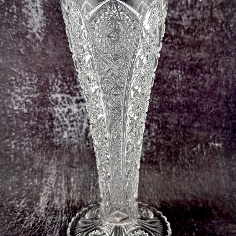 Imperial Glass Vase - Etsy