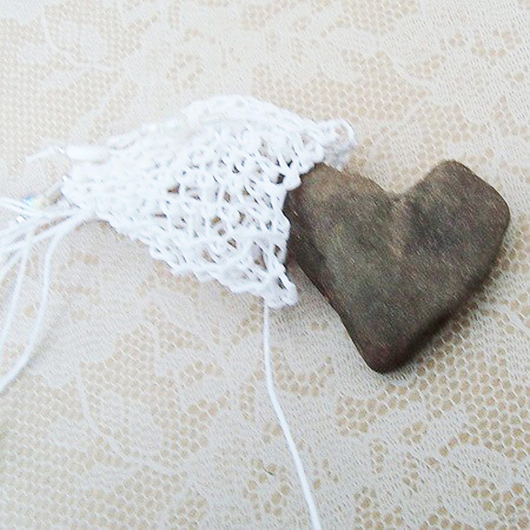 Custom Beach Wedding Treasure Pouch Necklace: Waxed Linen Keepsake - Etsy