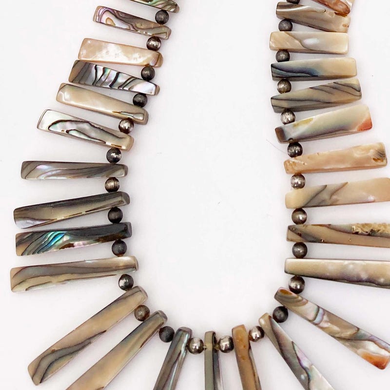 Cut Shell Necklace - Etsy