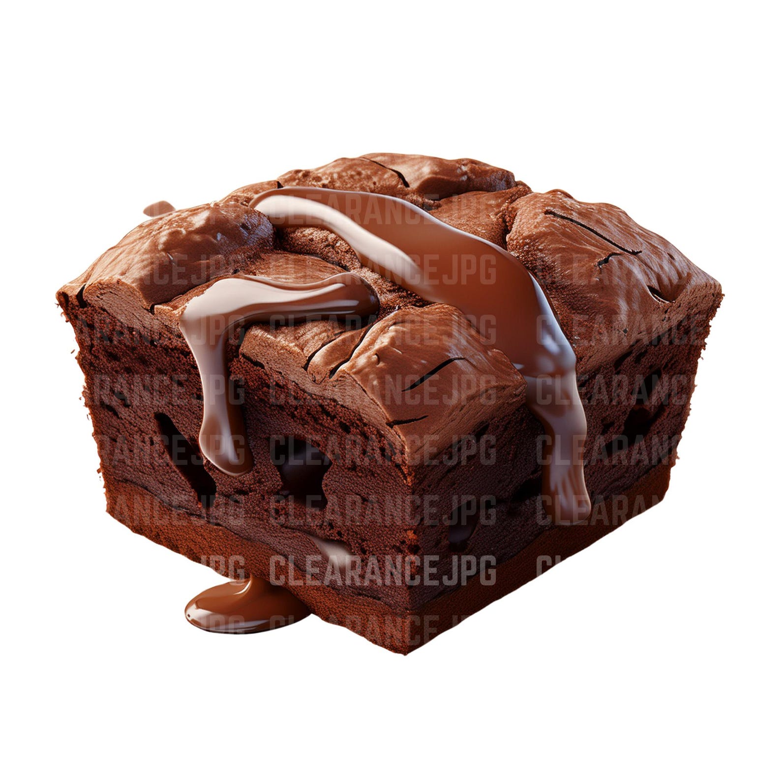 8 Brownie Clipart Png | Realistic Brownie JPG PNG | Digital Download ...