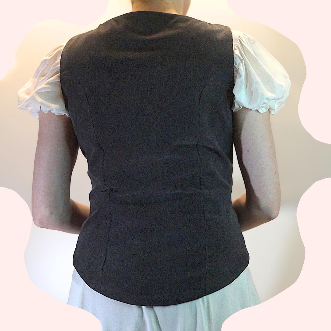 Fitted Buckle Vest Sewing Pattern – PDF Download | Sizes 34–46 | A4, A0 ...