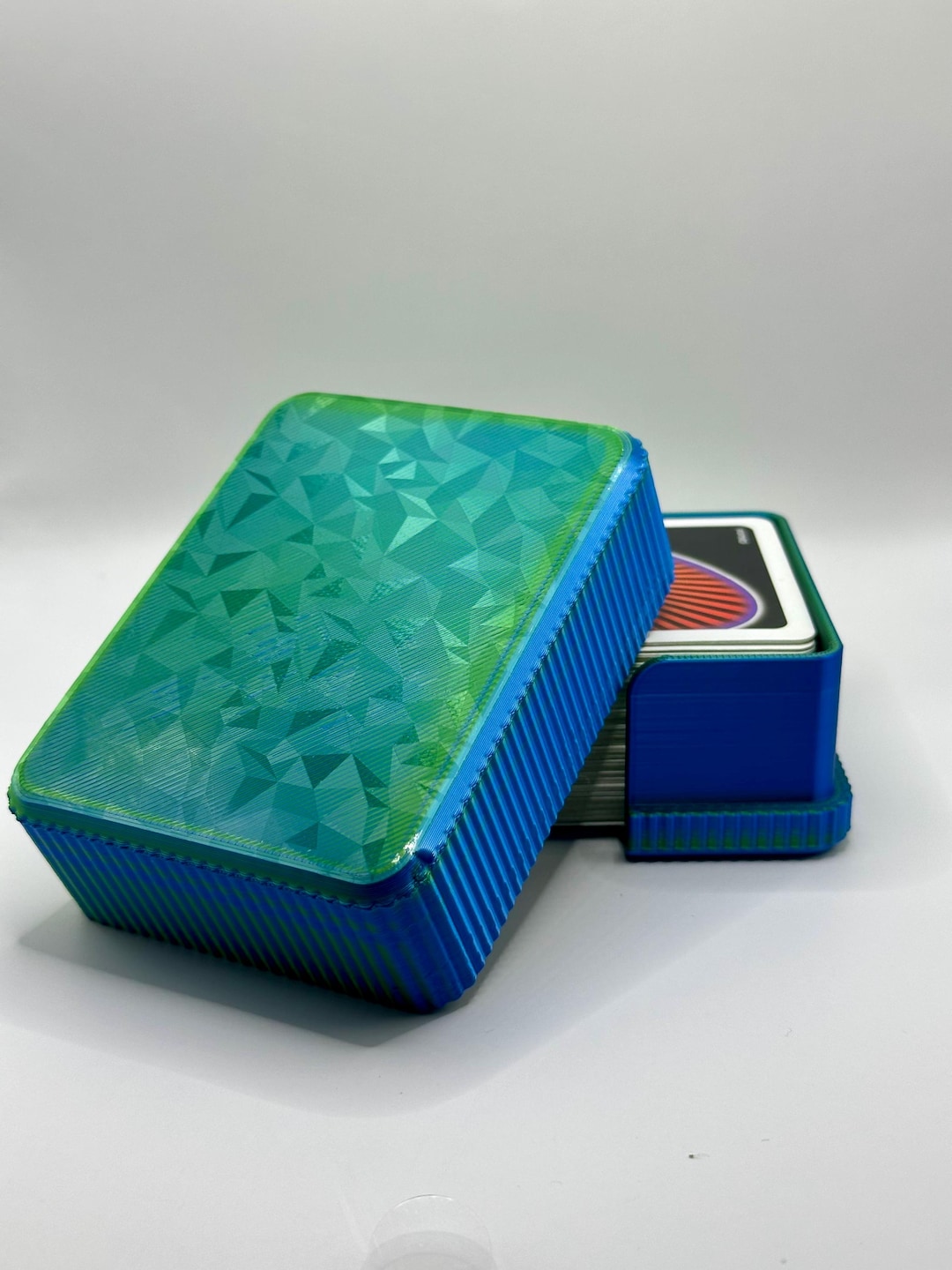 Trading Cards Holder for UNO & Card Games, Durable Organizer Box With ...