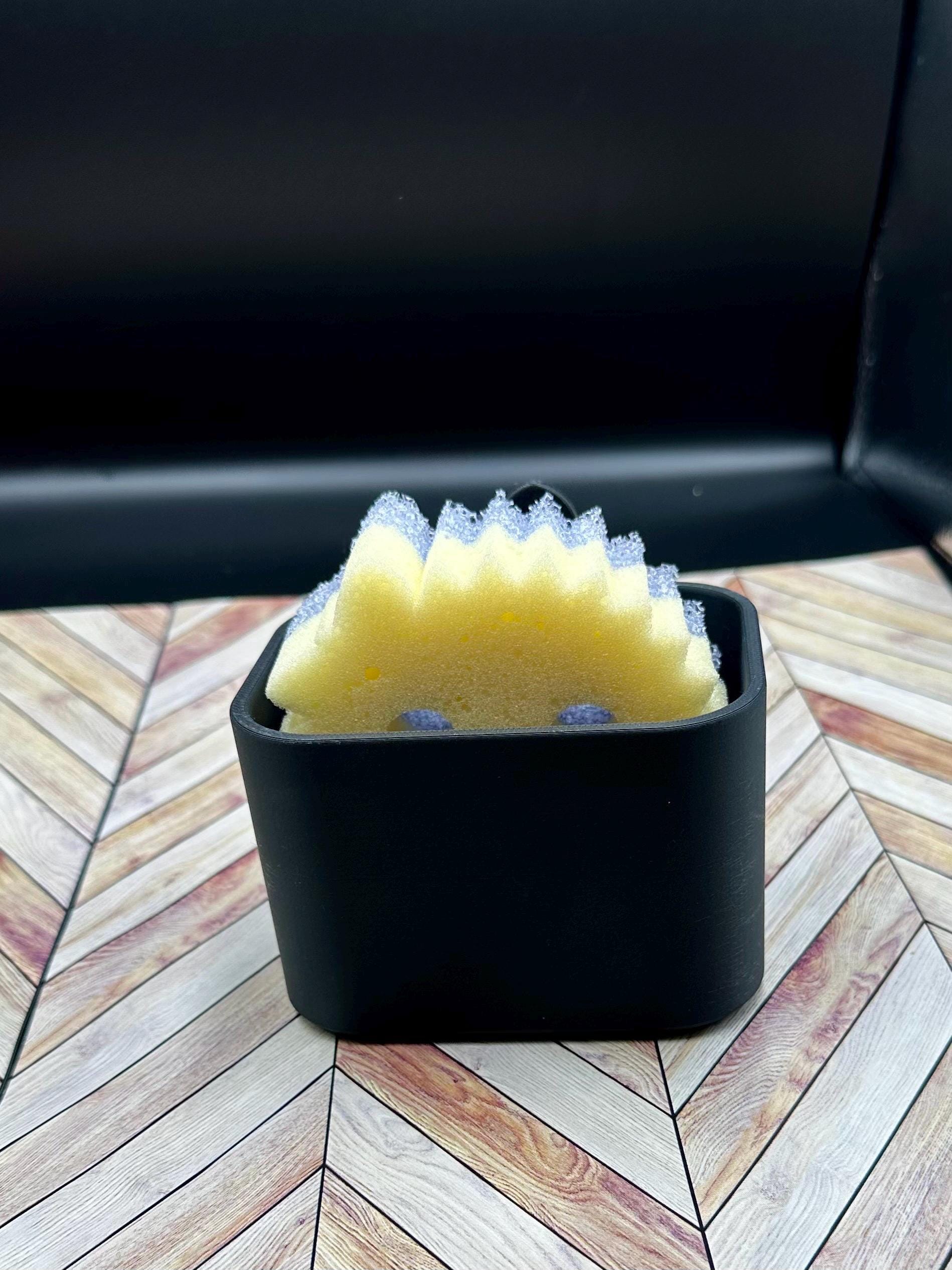 Modern Curved Sponge Holder: 3D Printed Kitchen Sink Organizer - Etsy