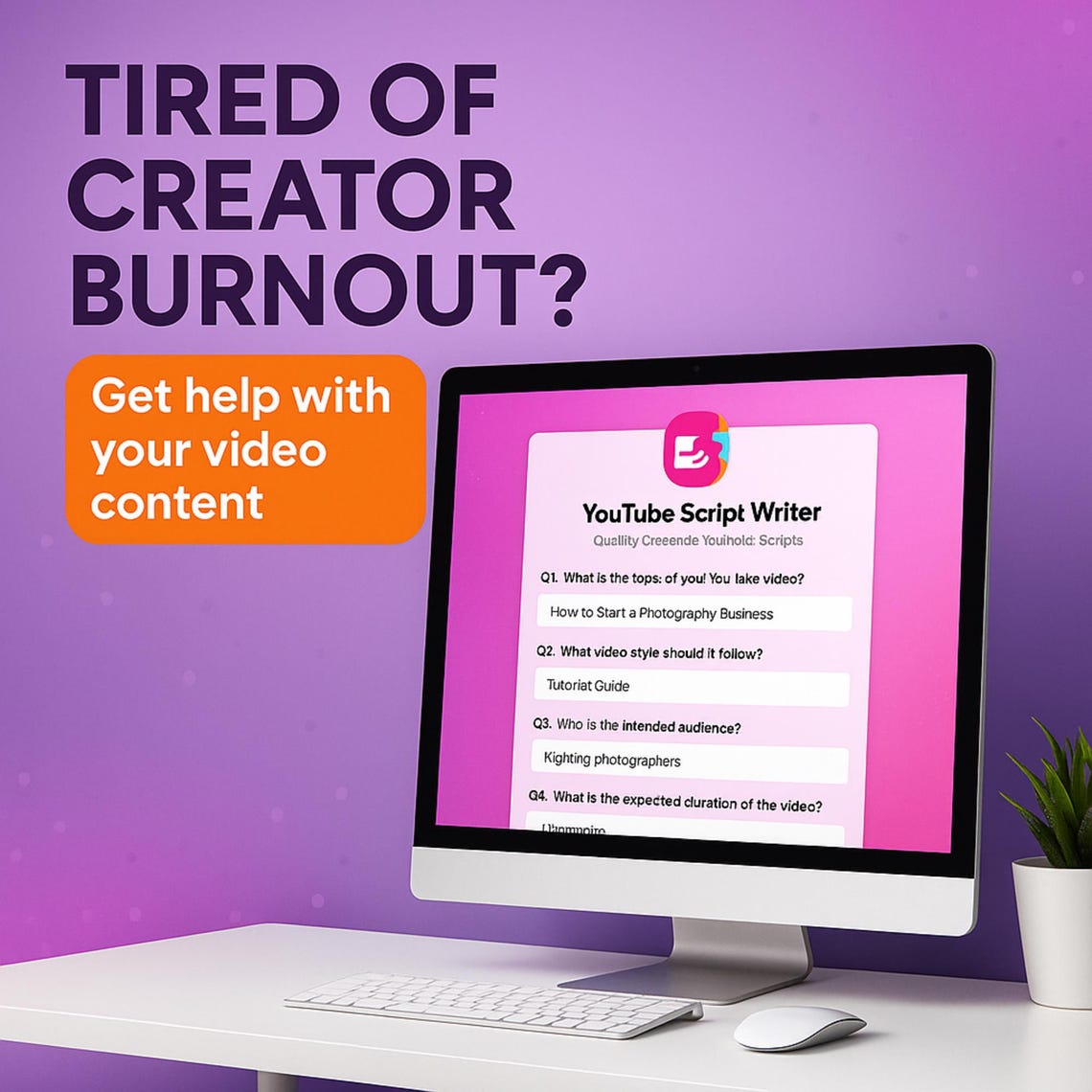 AI Youtube Script Writer – Easy One-click Webpage Tool | Create ...