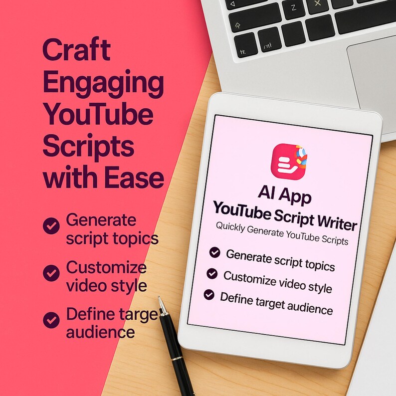 AI Youtube Script Writer – Easy One-click Webpage Tool | Create ...