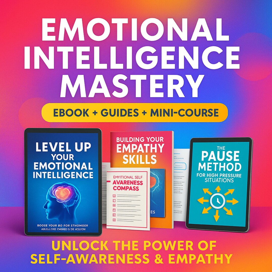 Emotional Intelligence Mastery Bundle | Ebook, Guides & Mini-course for ...