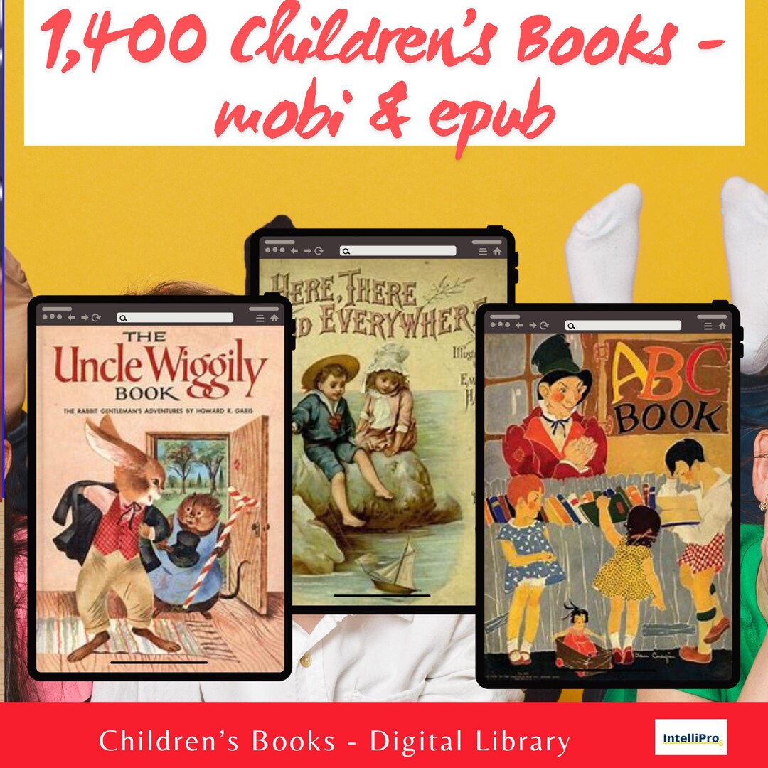 1400 Vintage Children's Books Collection in MOBI & EPUB | Classic Tales ...
