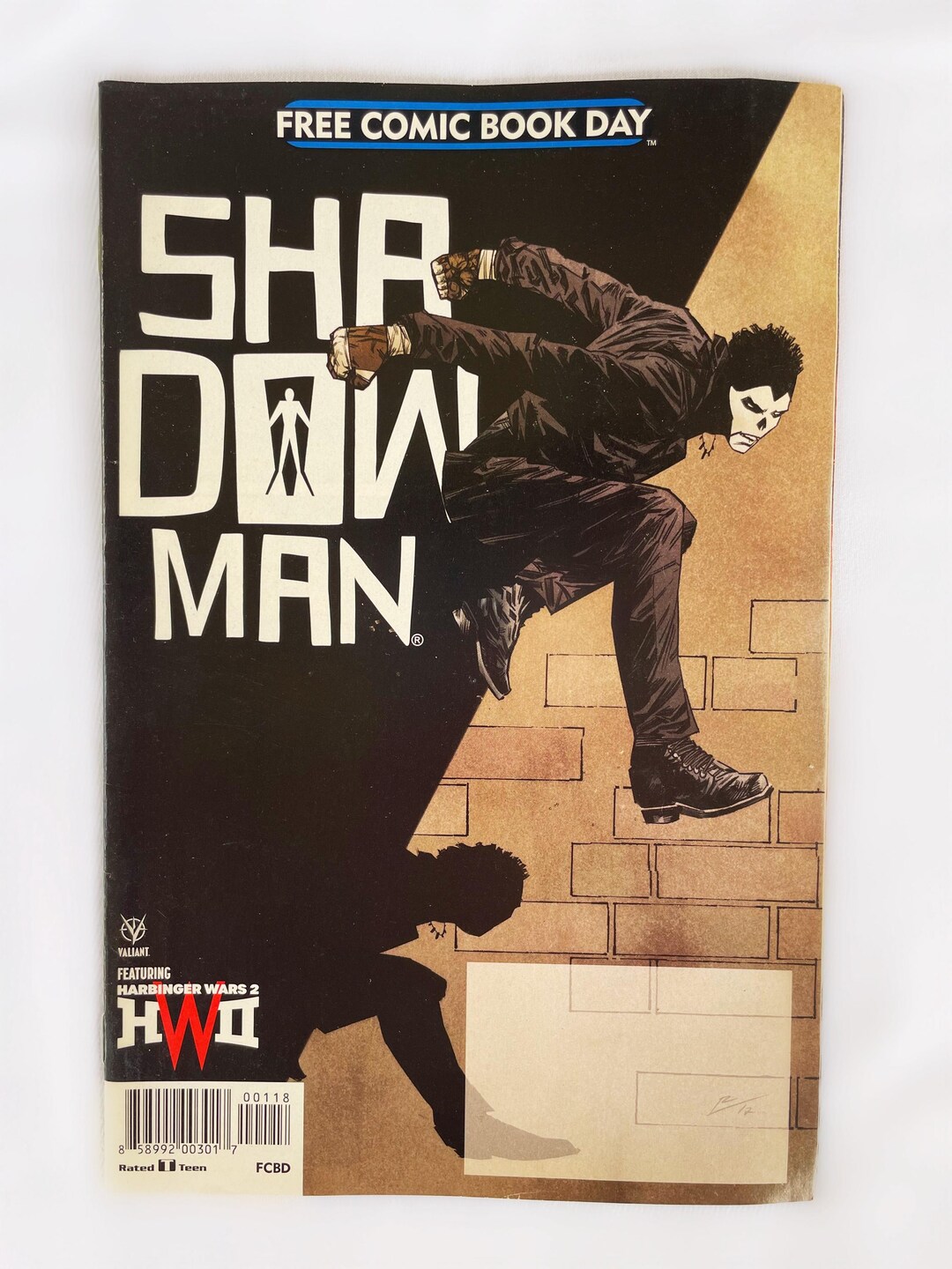 2018 Shadow Man - Free Comic Book Day Special - Etsy