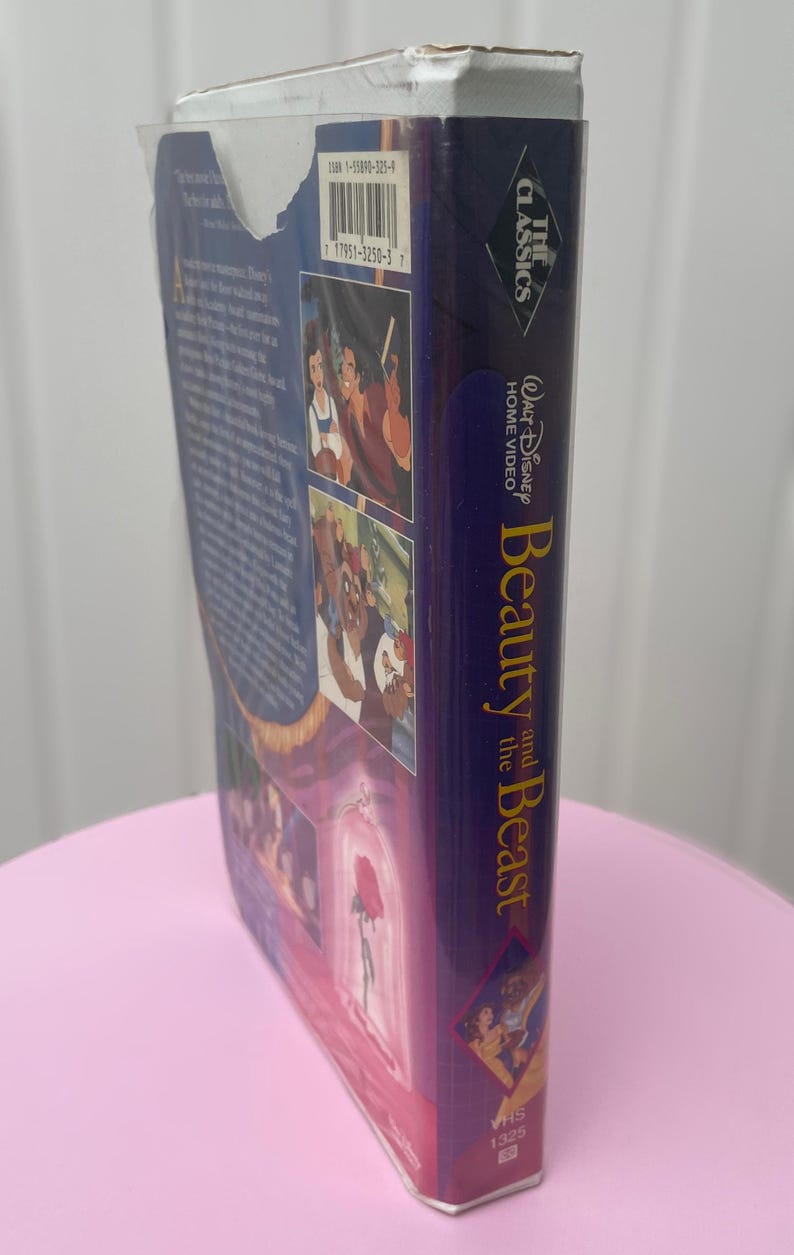 Walt Disney's Beauty and the Beast - VHS - Black Diamond Classic ...