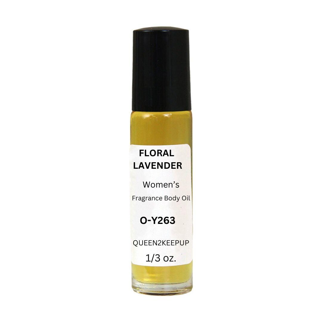 Floral Lavender (woman) Body Oil 10 Ml Fragrance All Natural 1/3 Oz ...