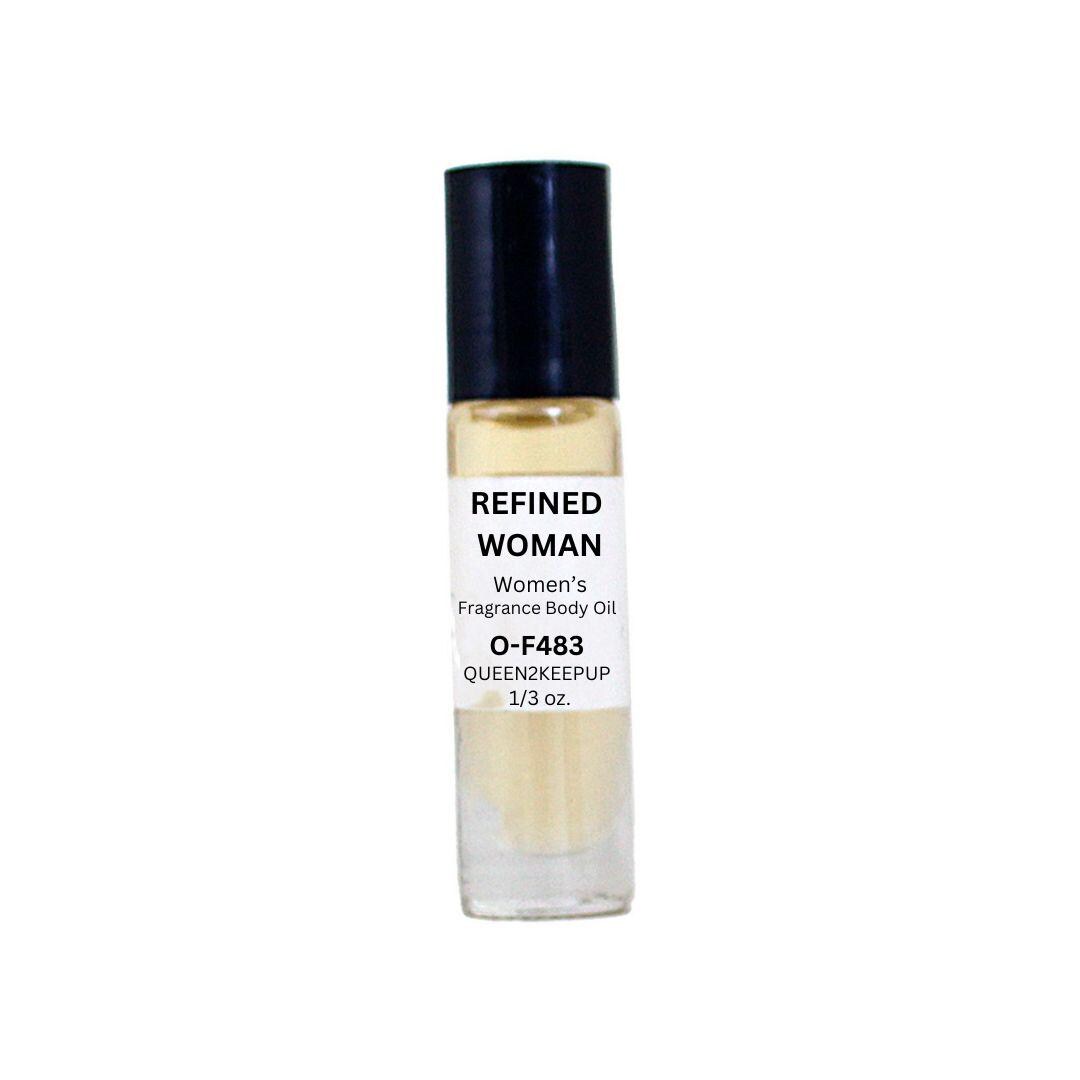 Refined Woman (woman) Body Oil 10 Ml Fragrance All Natural 1/3 Oz Roll ...