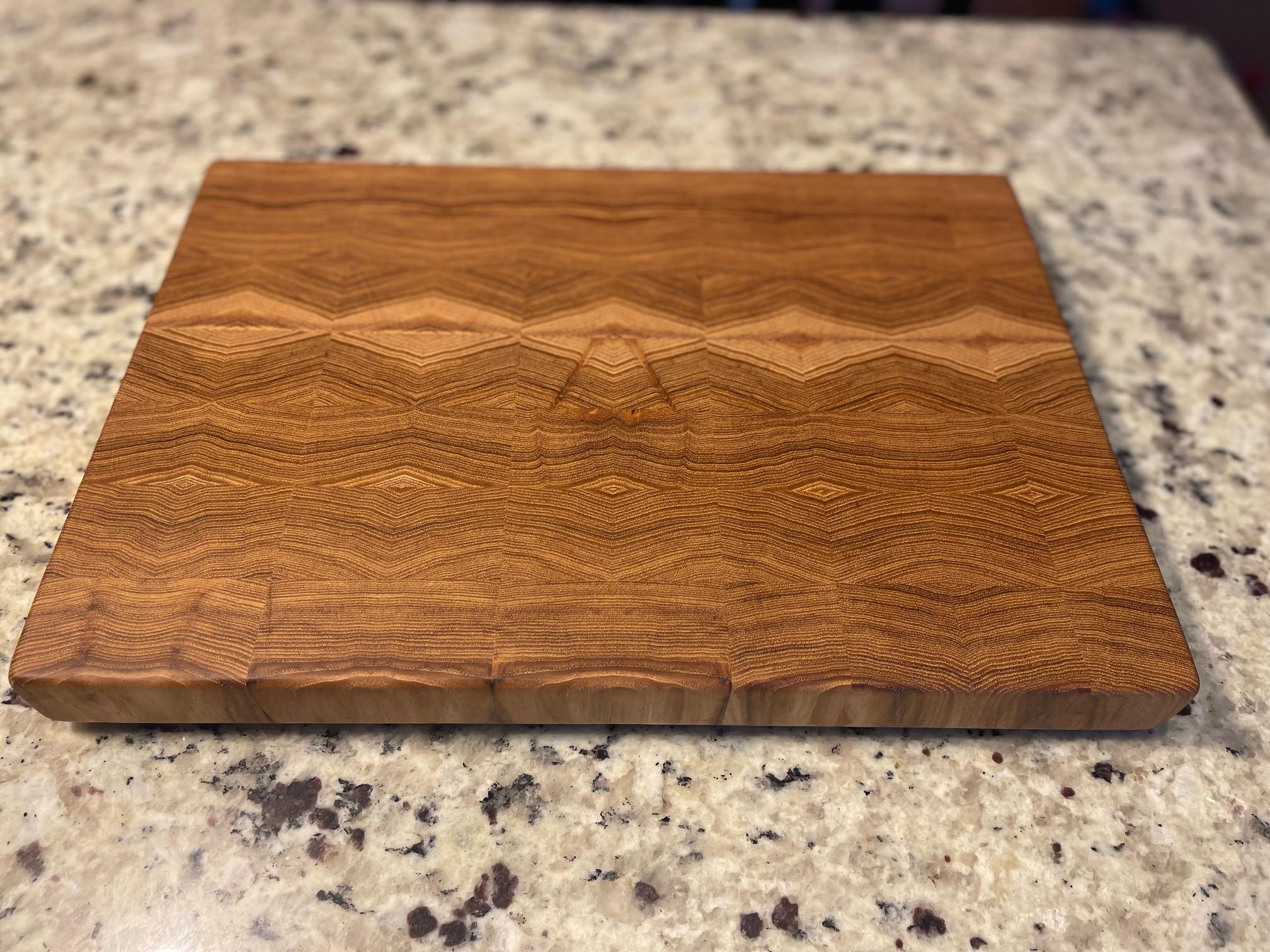 Handmade Hickory End Grain Cutting Board - Etsy
