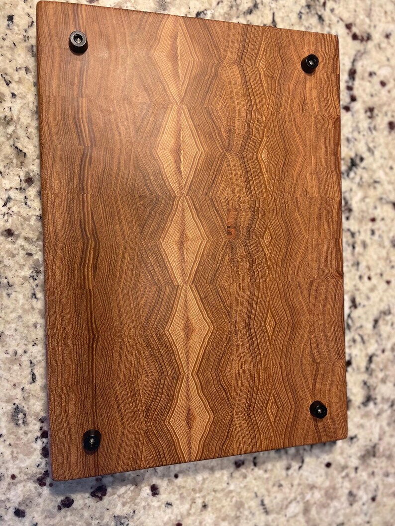 Handmade Hickory End Grain Cutting Board - Etsy