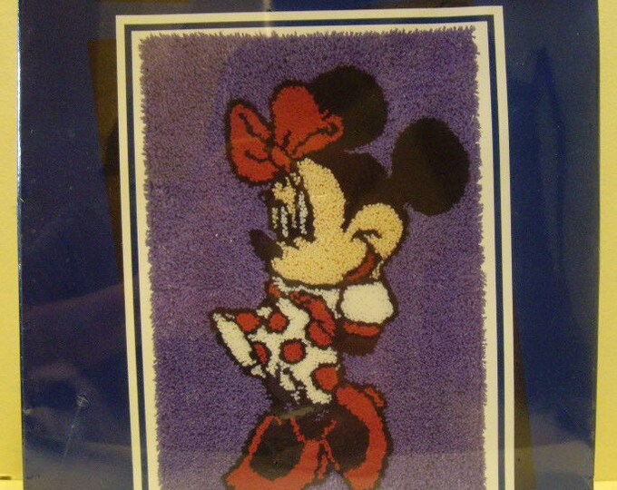 Disney Minnie Mouse - Latch Hook Kit Caron International - Etsy