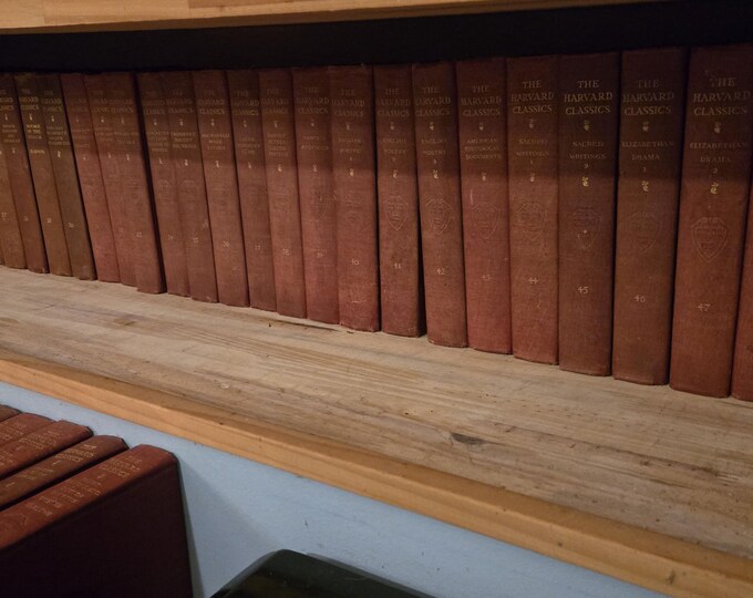 Harvard Classics Complete Set of 50 - Etsy