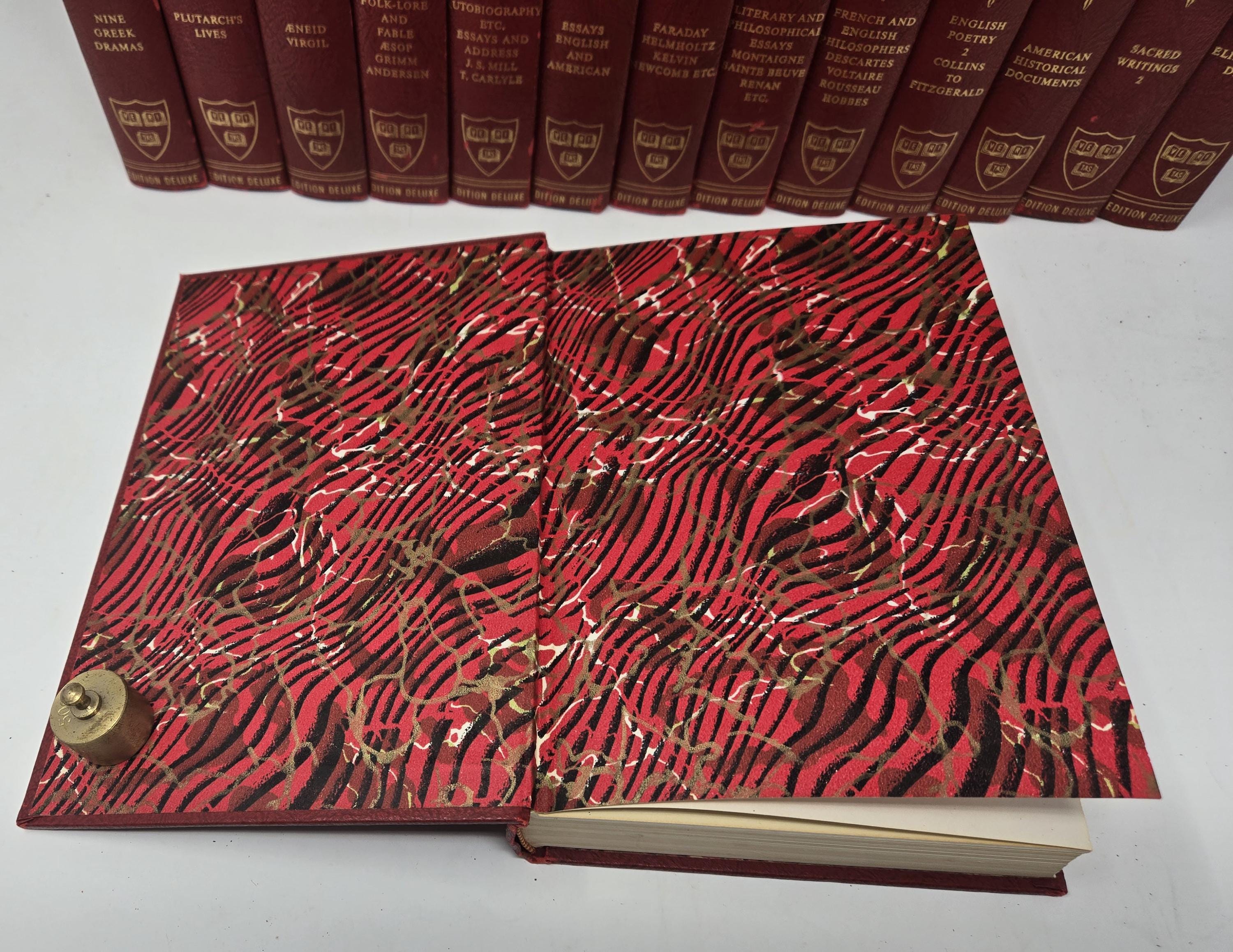 Harvard Classics Red Leather Registered Edition - Etsy