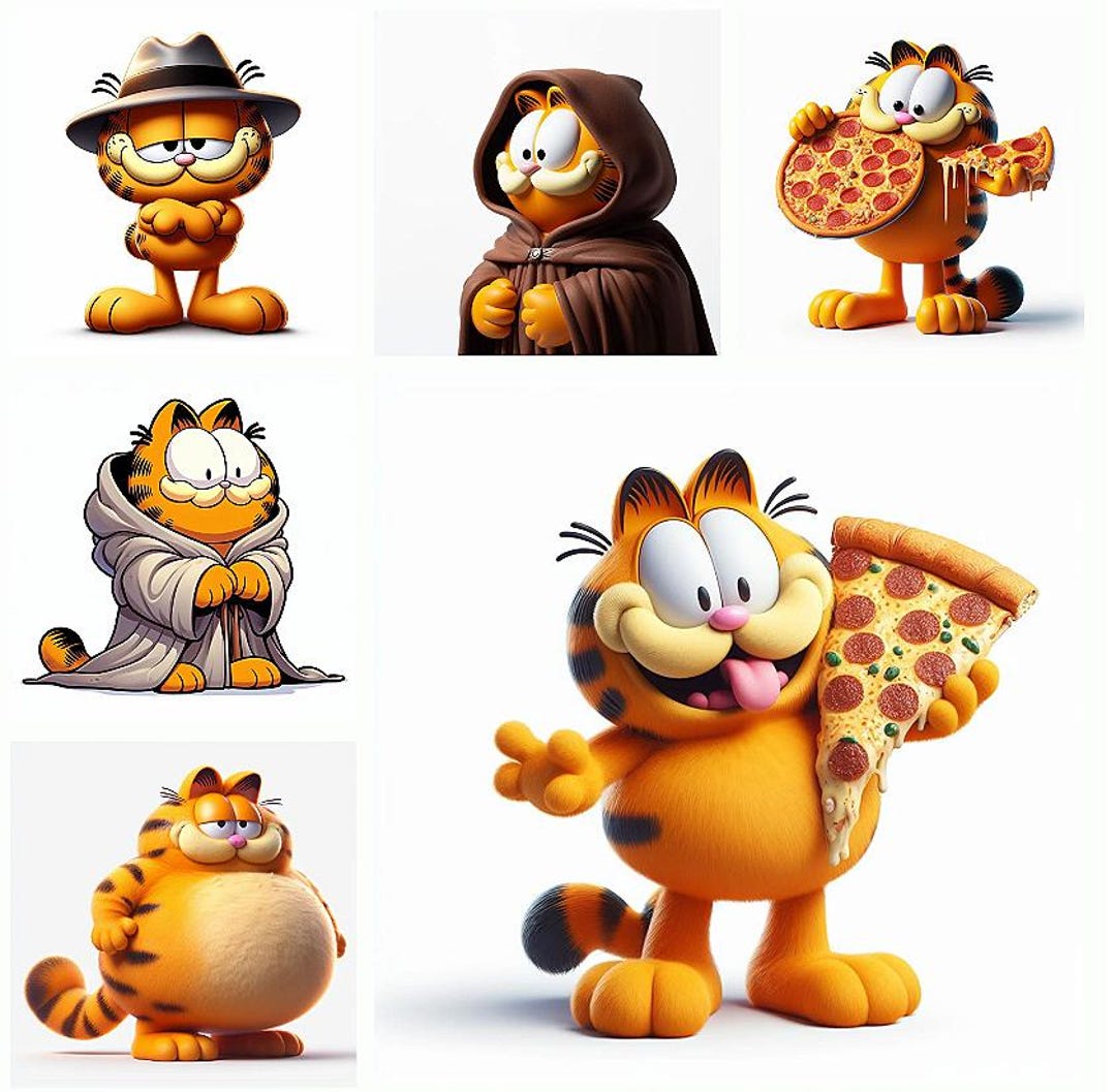16 Cute Yellow Cat PNG Pack Design , High Quality Layered Files, PNG ...