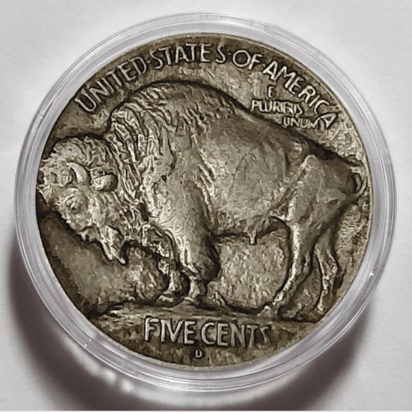 Buffalo Nickel Coin - Etsy