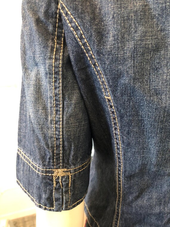 VINTAGE SMART SET denim crop jacket - Gem