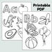 Printable Alphabet Activity Bundle | 25 Pages A-Z | Preschool ...
