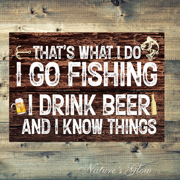 Funny Fishing Signs - Etsy