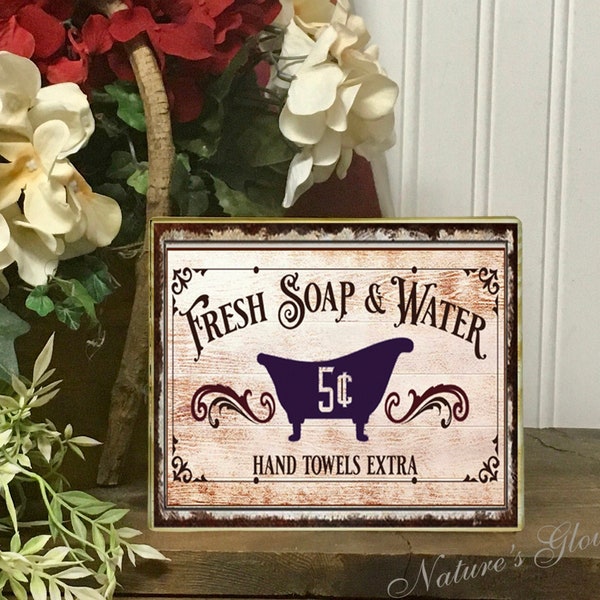 Vintage Soap Sign - Etsy