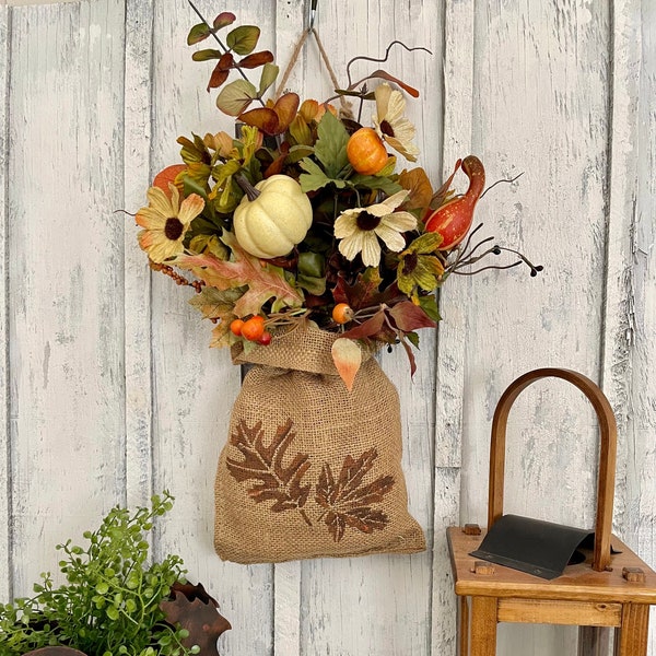 Burlap Door Hanging - Etsy