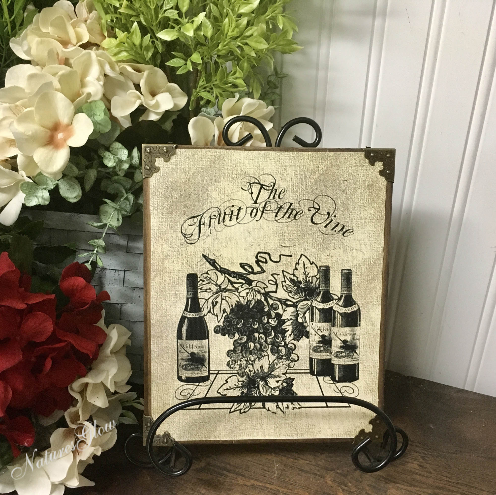 Wall Décor Home & Living The Fruit of the Vine Bar Room Decor French ...