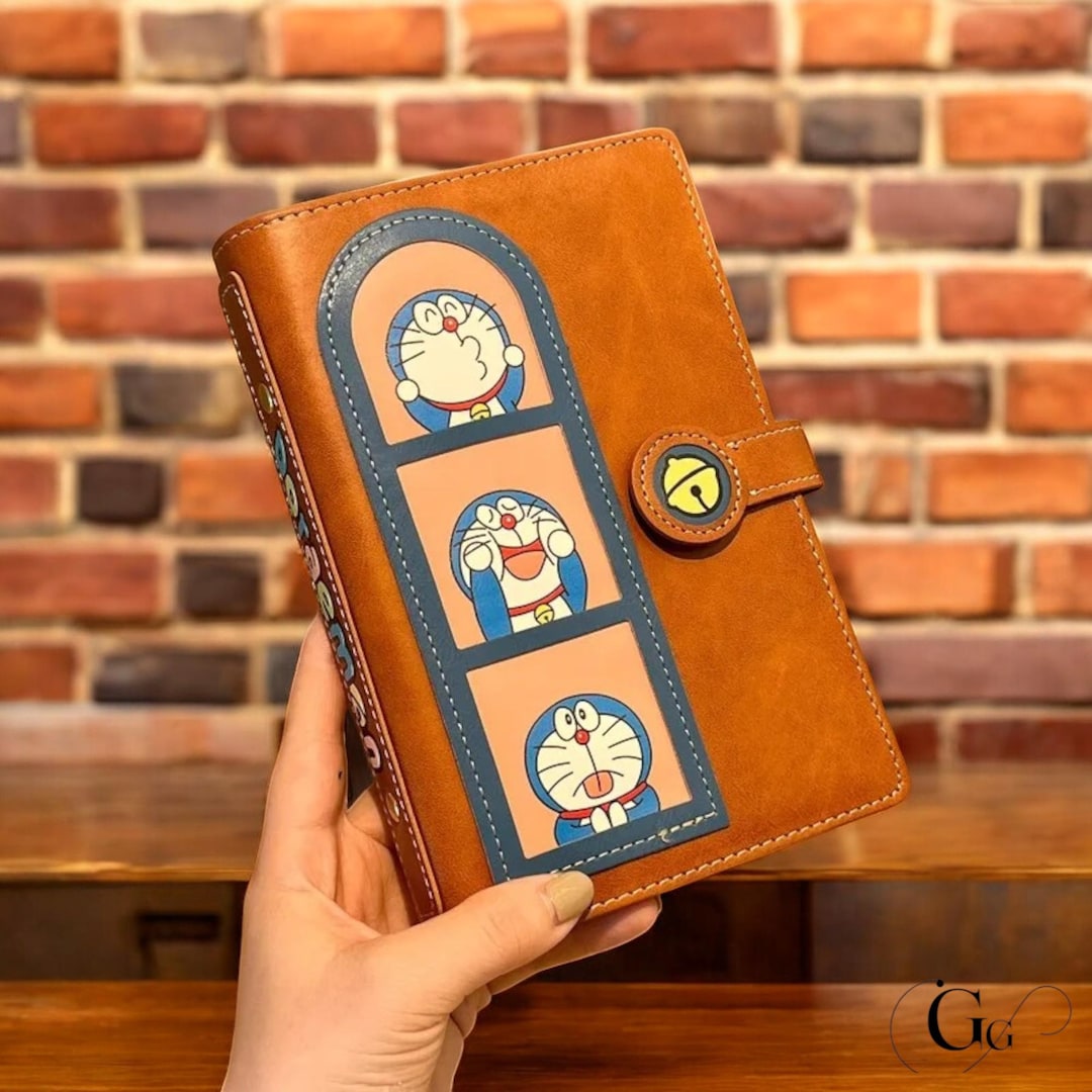 Doraemon Notebook A6 2025 - Loose-leaf Cortex Blank Diary, Student ...