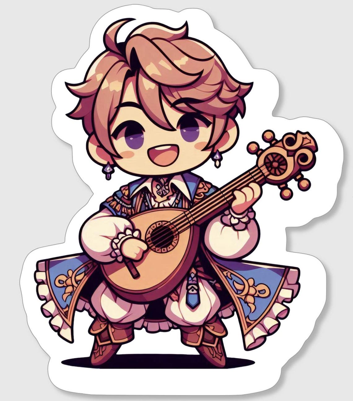 Chibi Dungeons and Dragons Sticker Pack, Dnd Sticker Set, Dnd PNG, Dnd ...