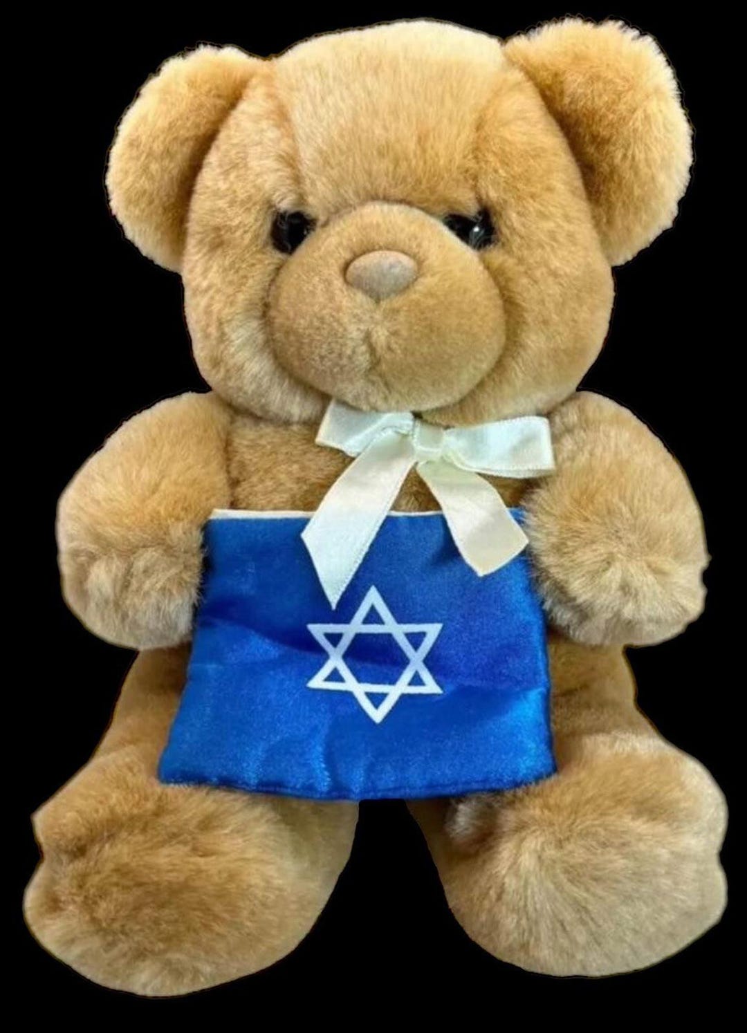 Vintage Jewish Teddy Bear by Jerry Elsner – Star of David Plush – 8 ...
