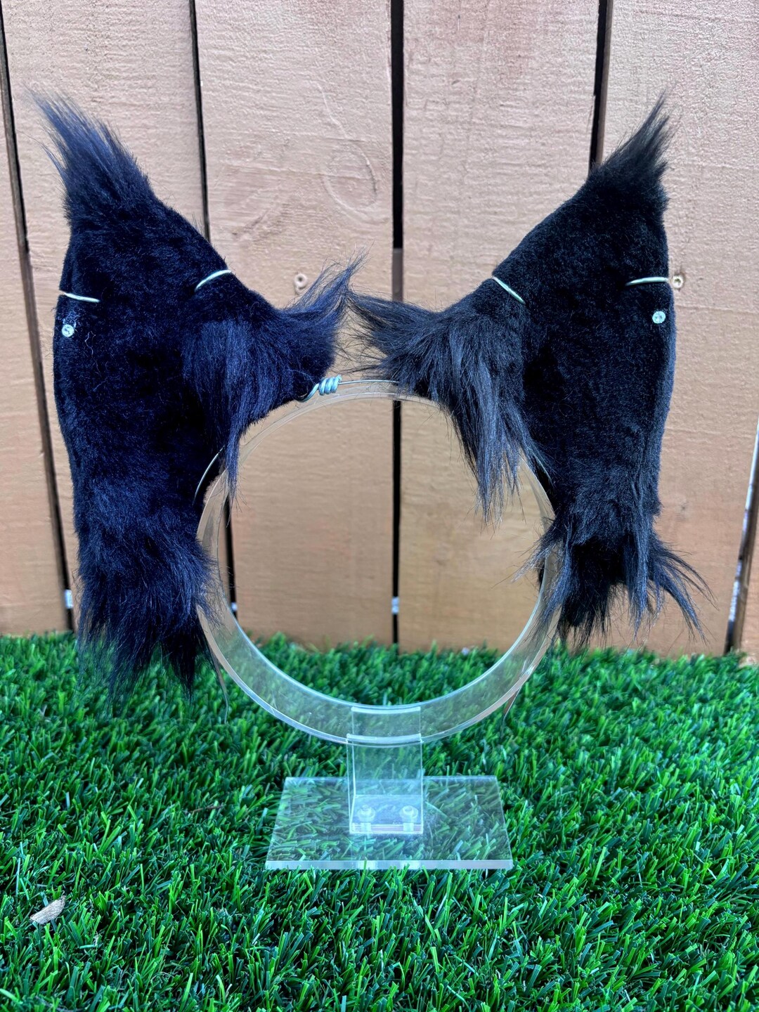Black Furry Kemonomimi Ears - Etsy