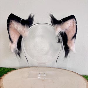 Black and Tan Shadow Themed Ears - Etsy