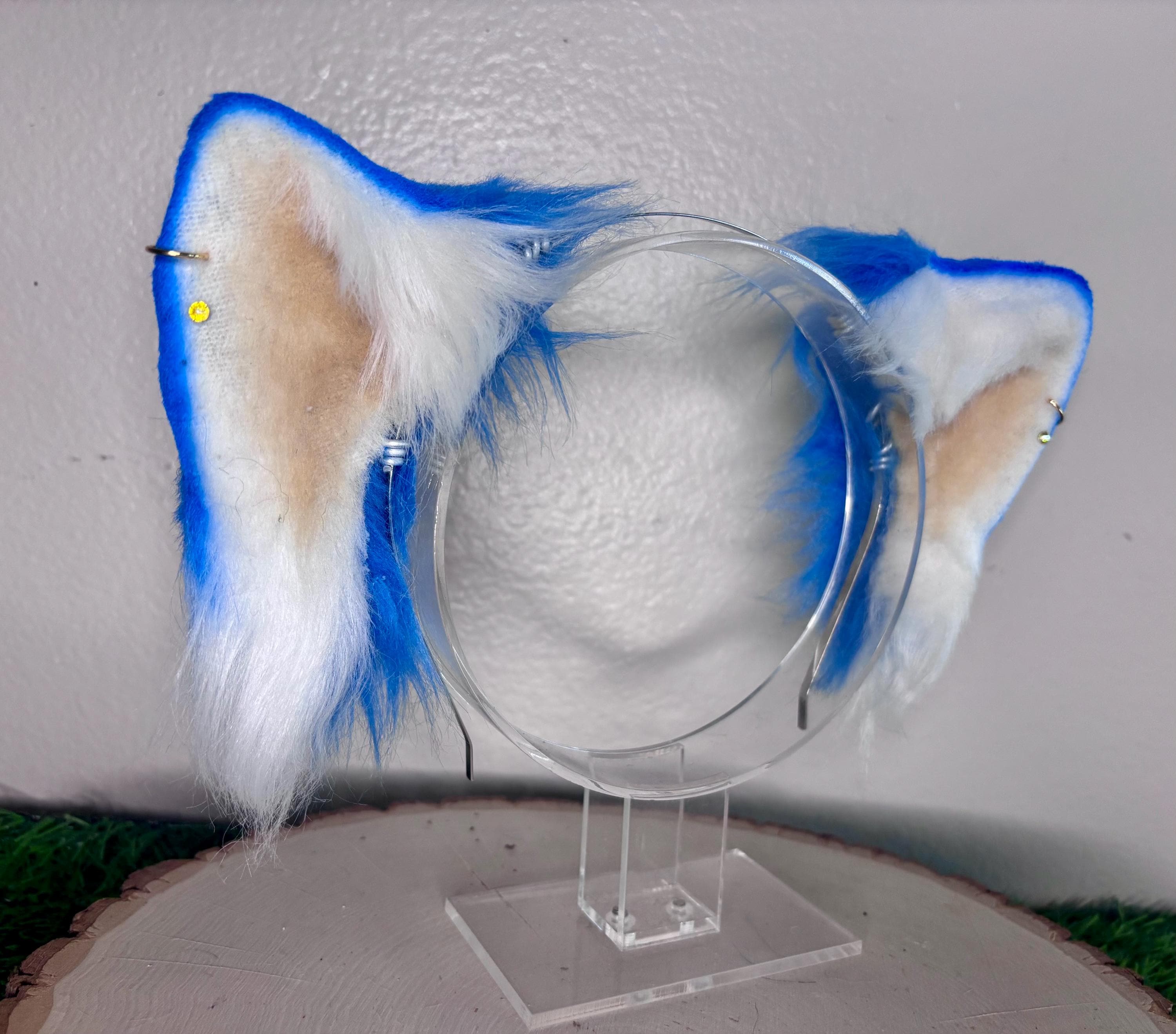 Blue Sonic the Hedgehog Themed Ears - Etsy