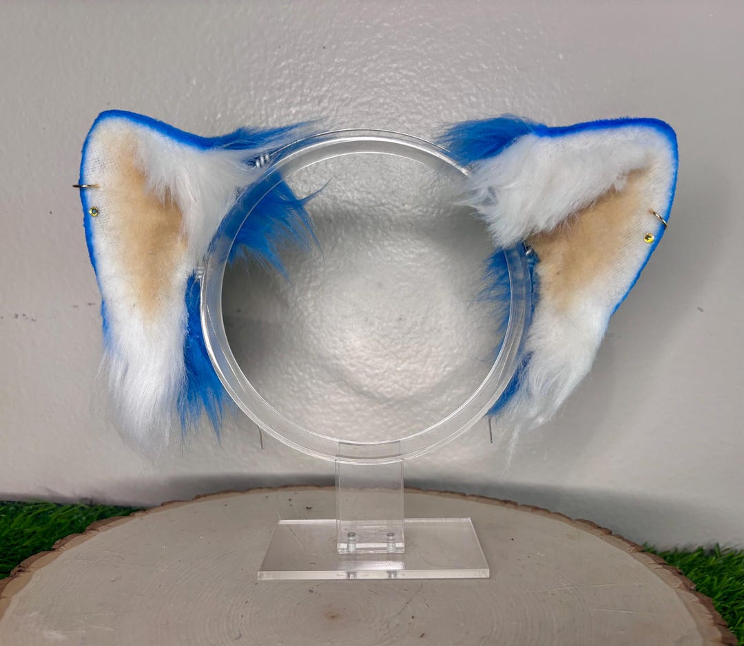 Blue Sonic the Hedgehog Themed Ears - Etsy