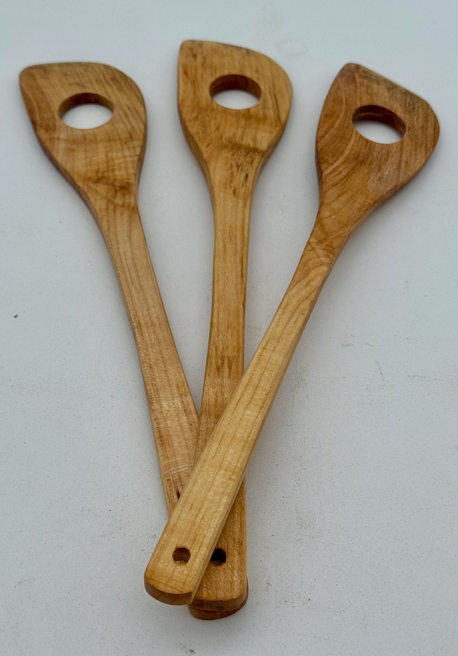 Handmade Maple Slotted Spatula: Sauté Utensil From Sustainably ...