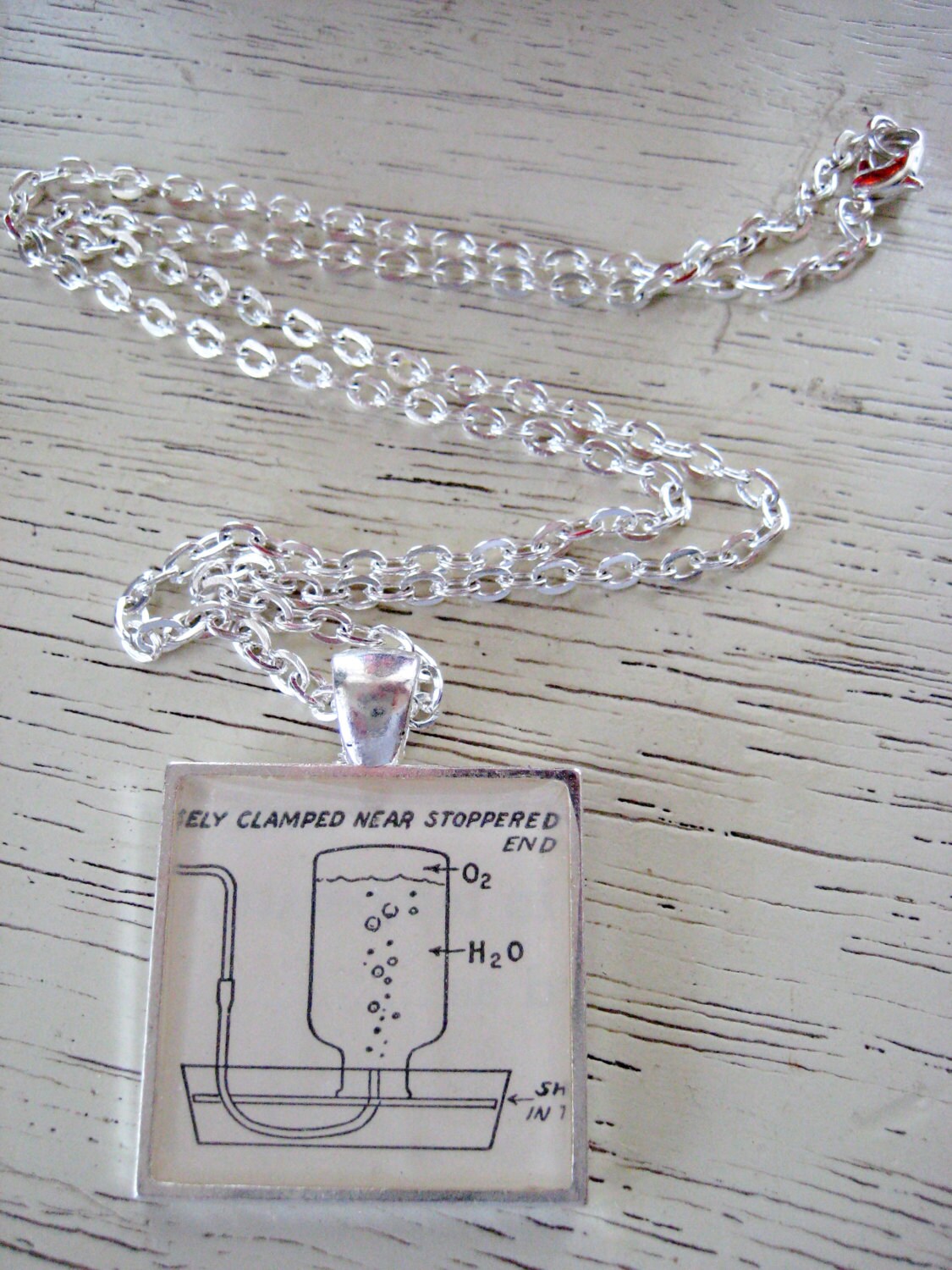 Gas Collection Over Water Vintage Illustration From Chemistry for ...