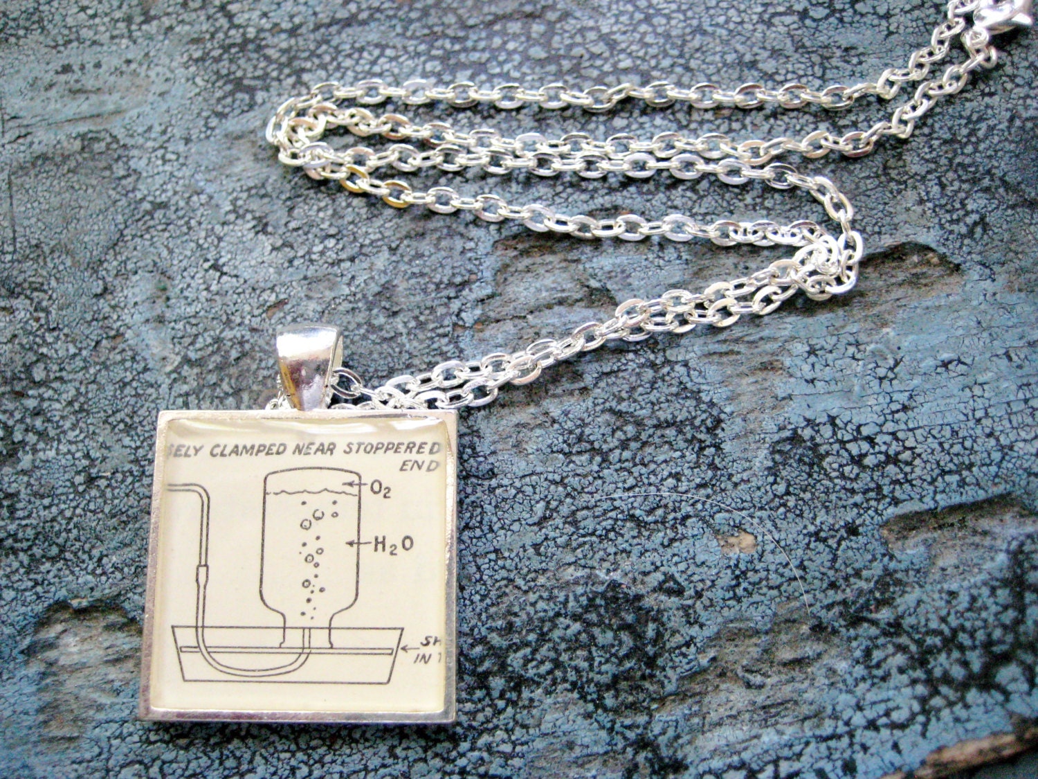 Gas Collection Over Water Vintage Illustration From Chemistry for ...