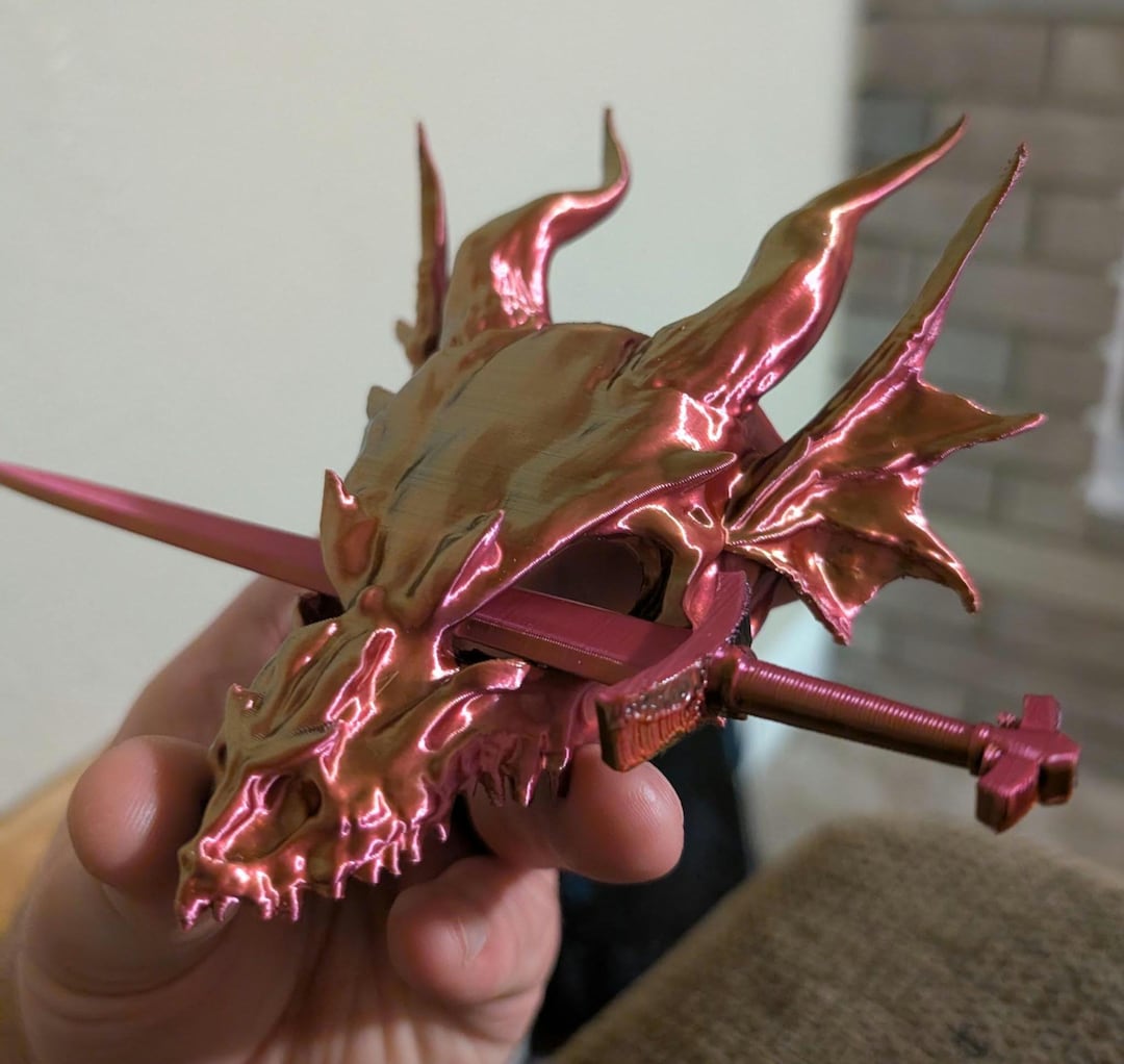 Dragon Hair Pin Handmade 3D Printed Hair Accessories / Gift - Etsy