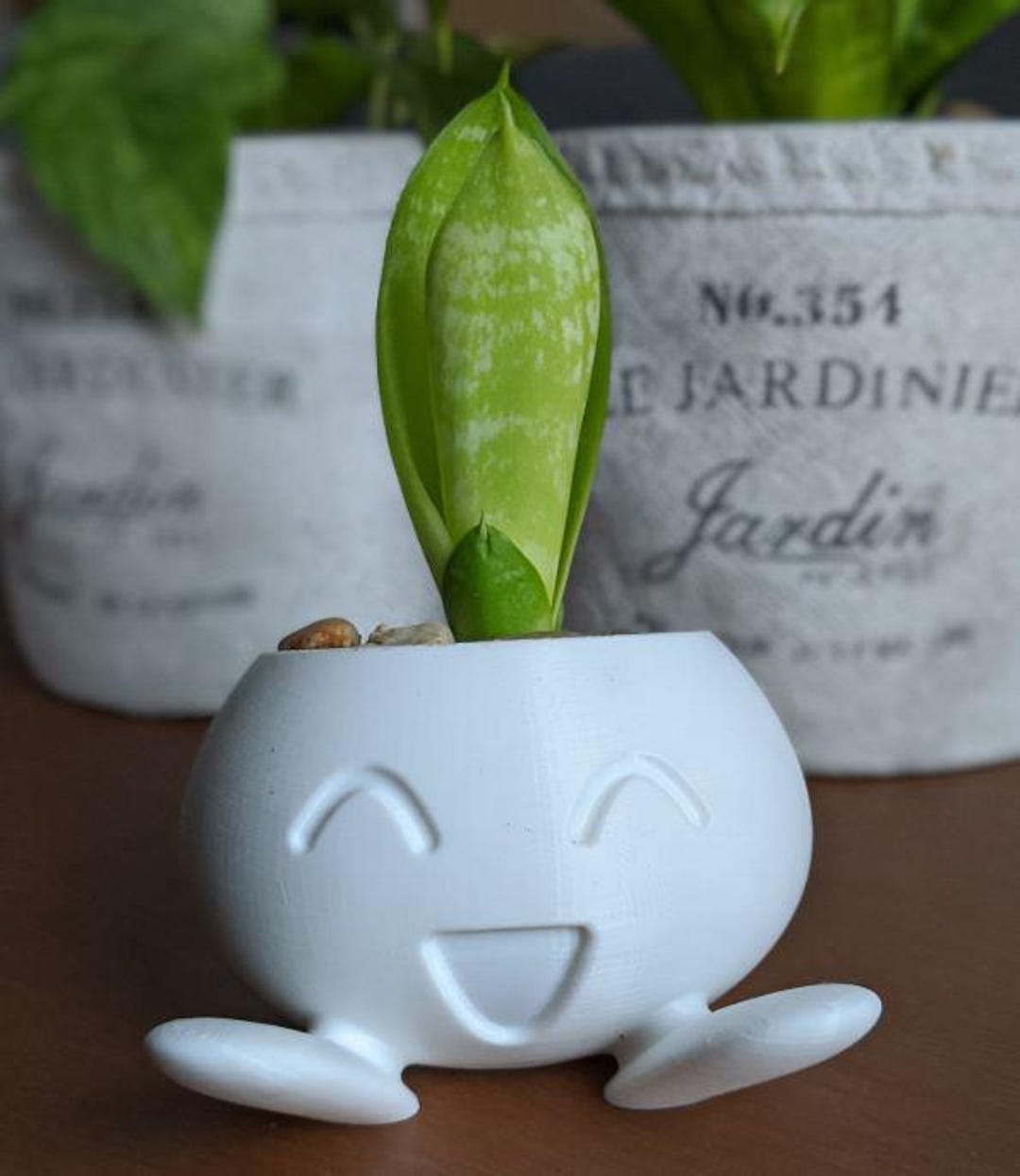 Oddish Pokémon Planter | 3D Printed Flower Pot | Customizable Colors ...