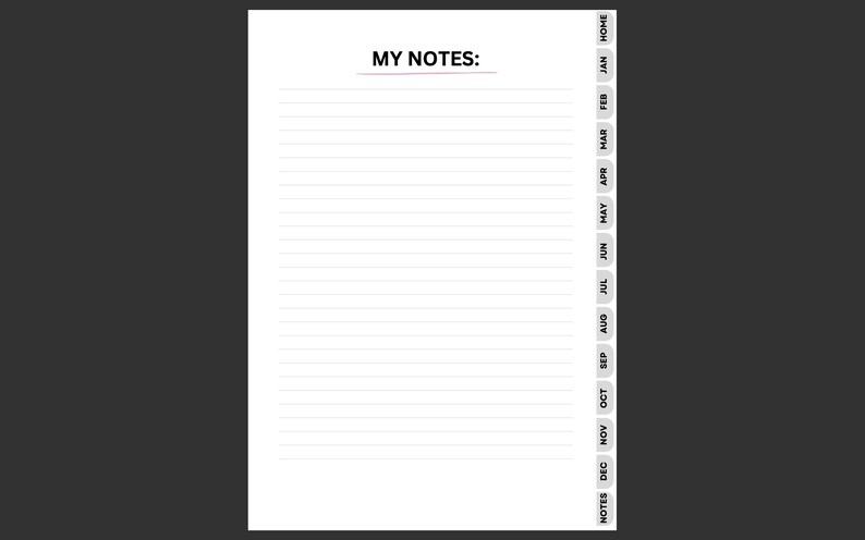 2025 YEARLY DIGITAL PLANNER (pdf) - Etsy