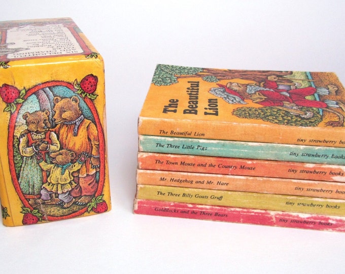HALF OFF Miniature Books Set First Printing Favorite Teeny - Etsy