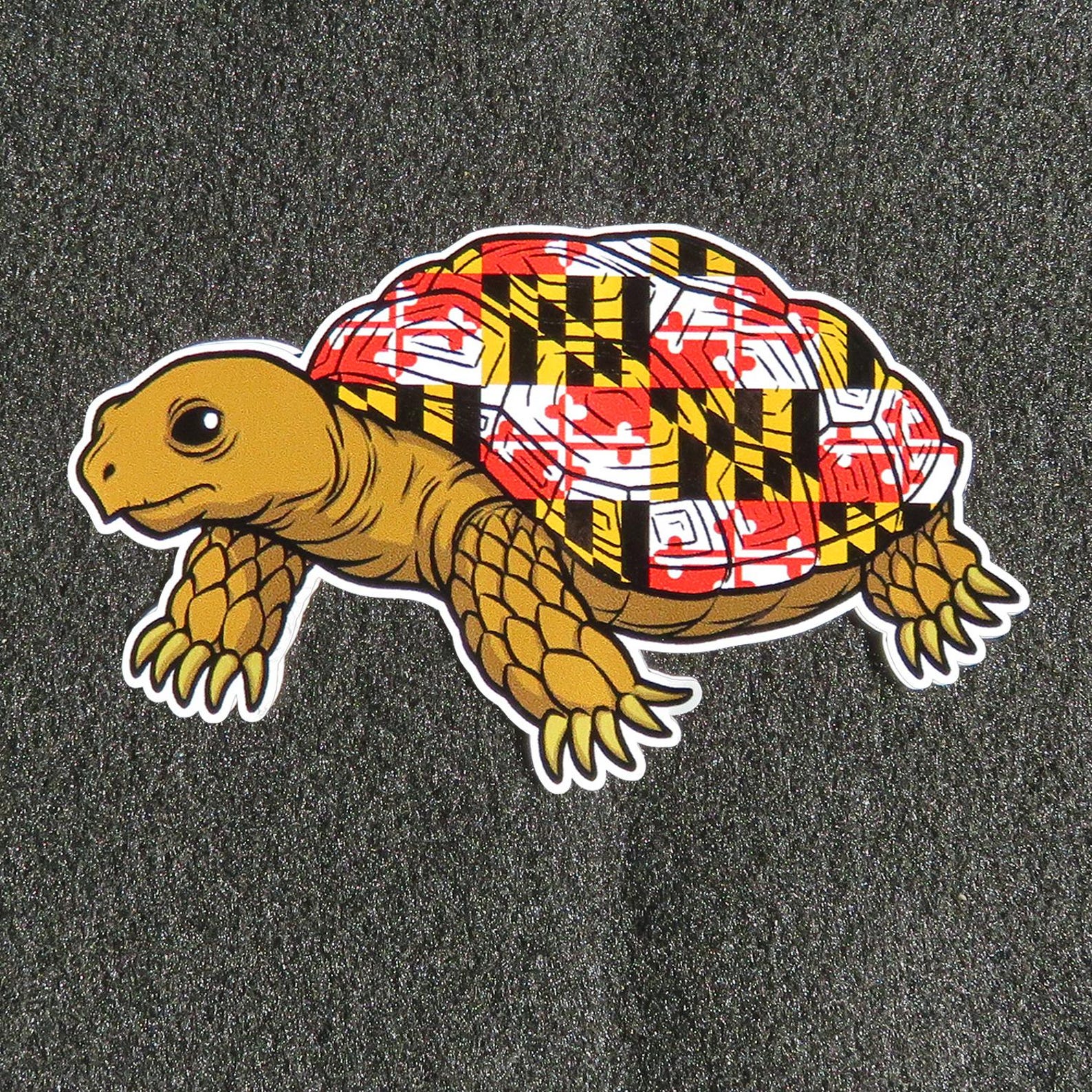 Maryland Flag Tortoise Vinyl Decal - Etsy
